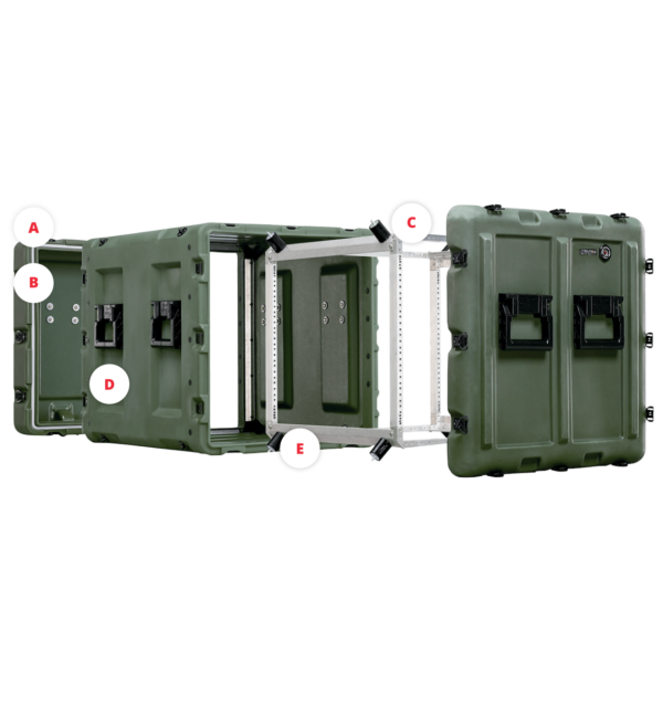 Custom Rack Mount Cases | Protective Equipment Cases | Custom Case Group